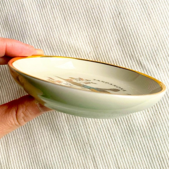 Vintage | Accents | Vintage Hand Painted Delano Studios 989 Sandanona ...